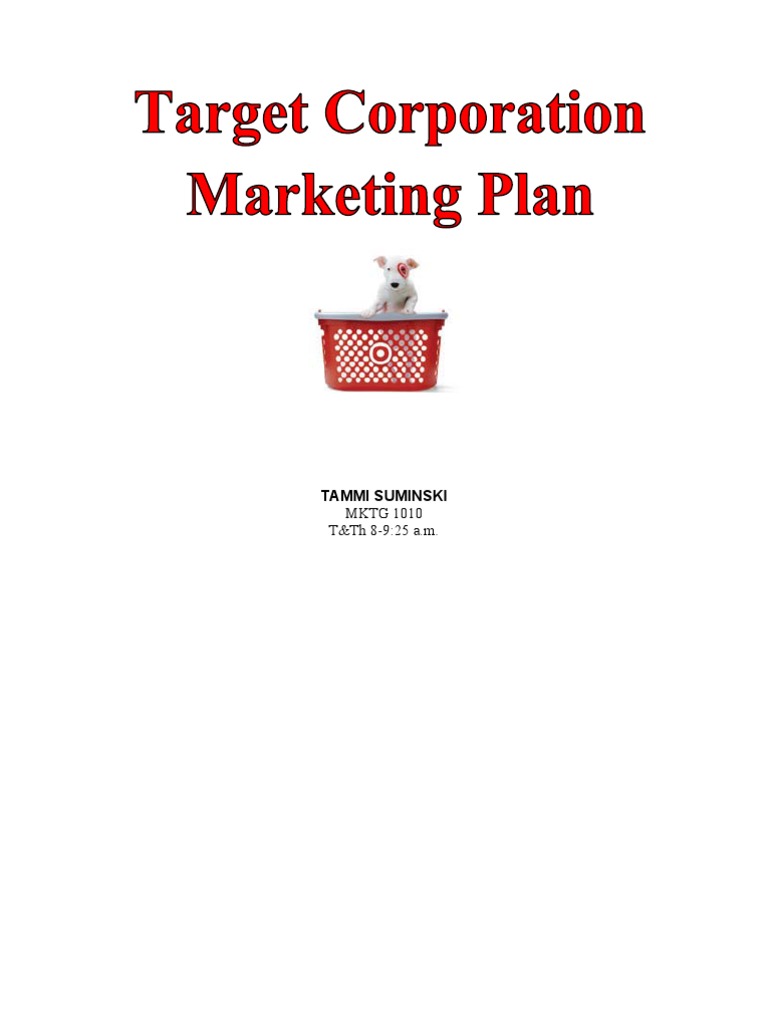 Target Marketing Plan | PDF | Target Corporation | Retail