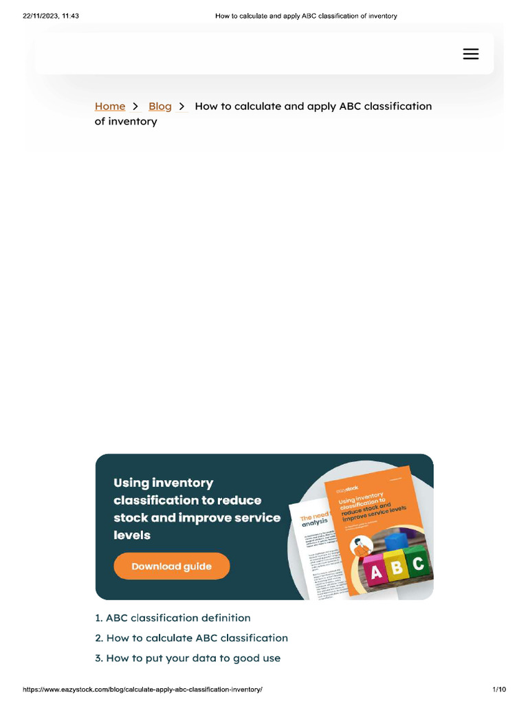 ABC Explanation | PDF