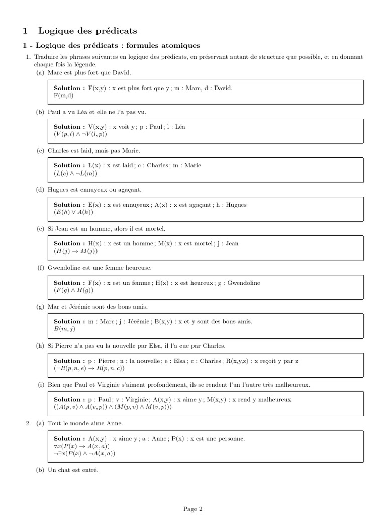 Logique | PDF | Logique mathématique | Mathématiques