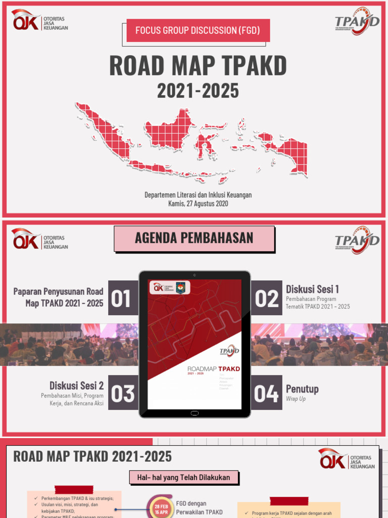 Materi OJK FGD Road Map TPAKD | PDF