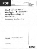 Astm A641 | PDF | Specification (Technical Standard) | Weight