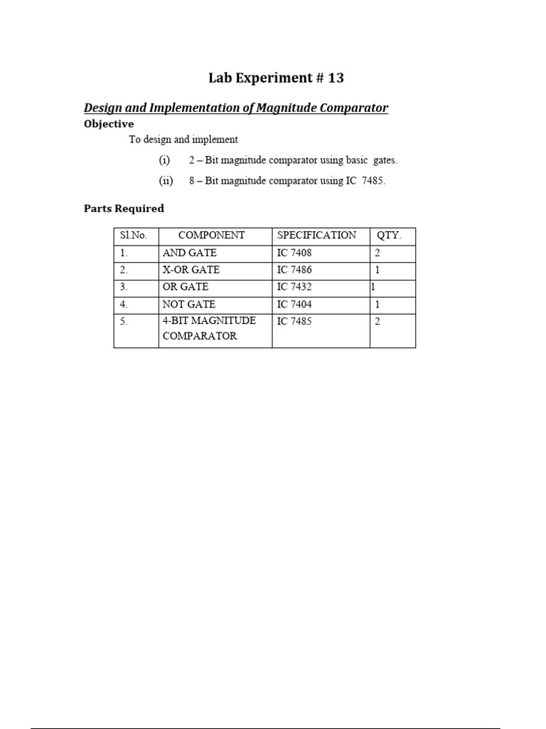 CS302 - Lab Manual - Week No | PDF | Bit | Apparent Magnitude
