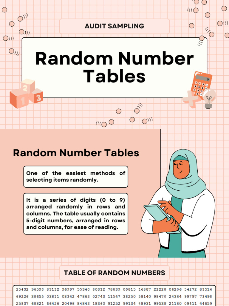 Random Number Tables Bayan | PDF
