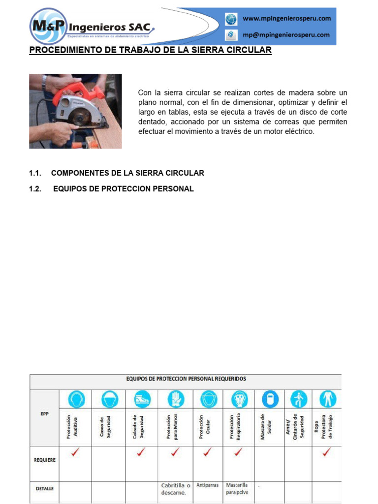 Pro. Sierra Circular | PDF | Soldadura | Construcción