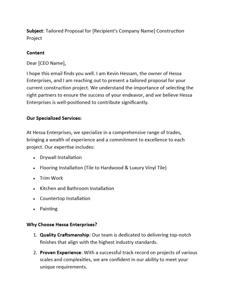 Email Template | PDF