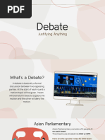 WSDC Debate Format Overview | PDF | Argument | Truth