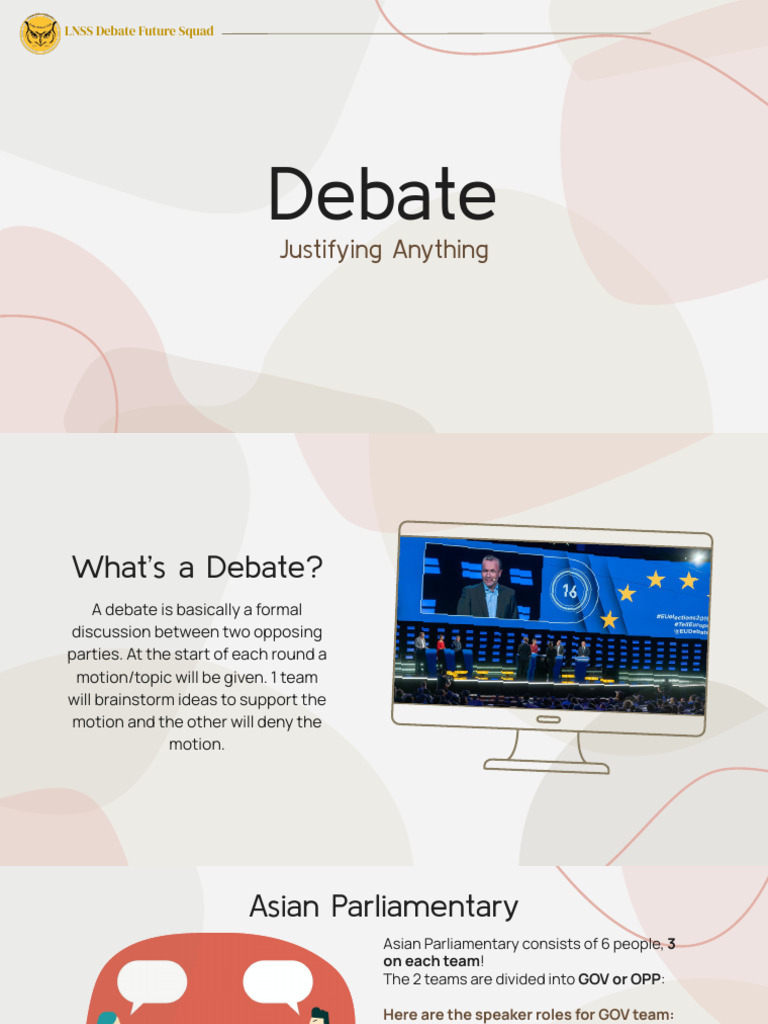 Debate Basics | PDF