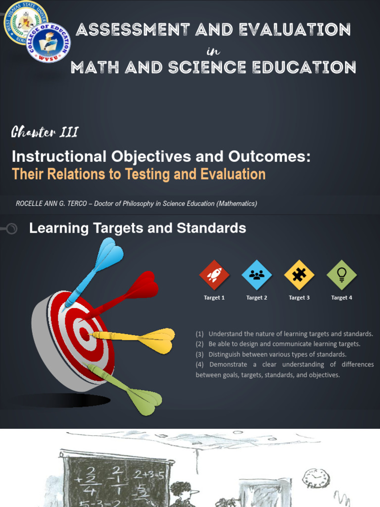 Learning Targets in Math & Science Education | PDF | Learning ...