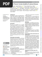 BTS 2023 Guidelines for Pleural Disease | PDF | Systematic Review ...