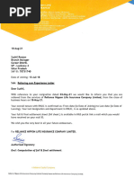 TCS Experience Letter | PDF