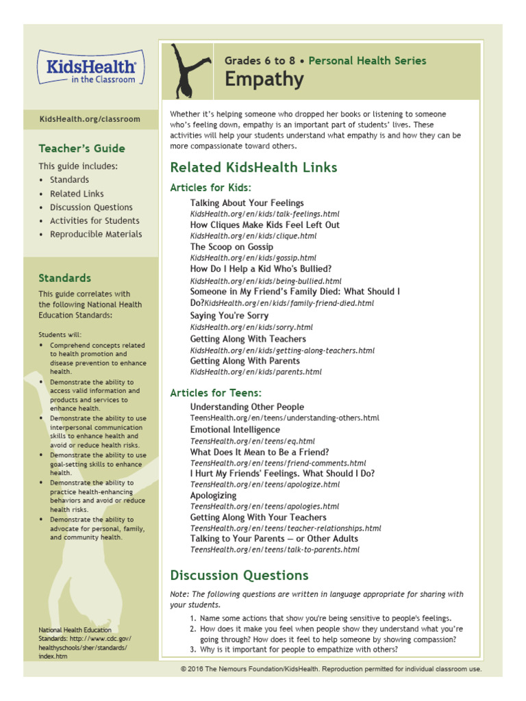 Empathy | PDF | Empathy | Psychology