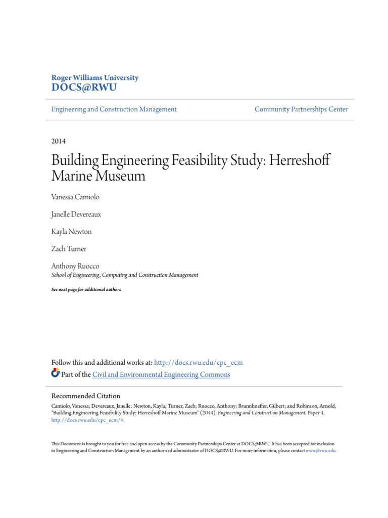 Building Engineering Feasibility Study | PDF | Roof | Beam (Structure)
