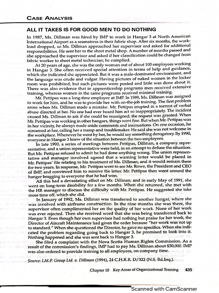 Case Study MTLD TNA | PDF