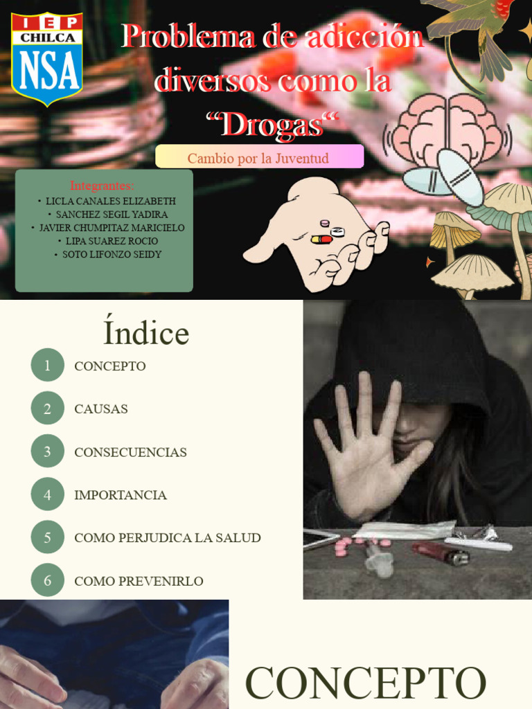 Cambio Por La Juventud | PDF | La dependencia de sustancias | Adolescencia