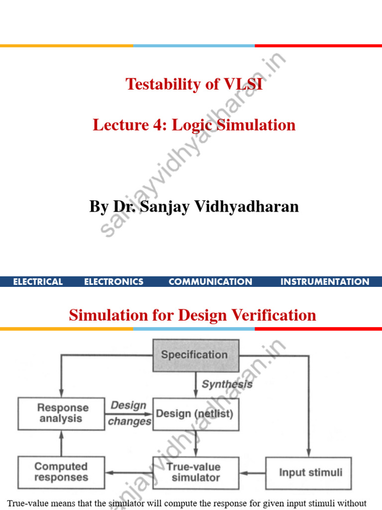 Lecture 04 - Logic Simulation | PDF | Electrical Network | Logic Gate