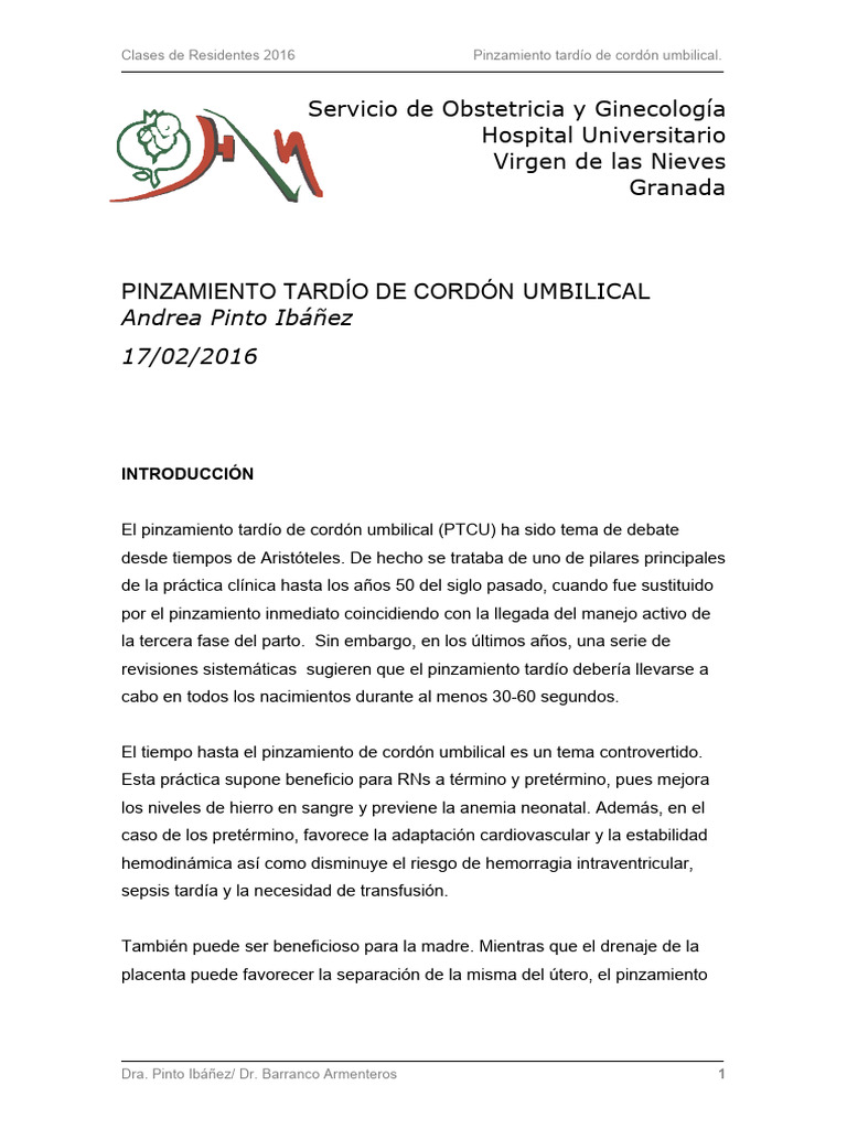 Clase2016 Pinzamiento Tardio Cordon Umbilical | PDF | Vena | Sistema ... Clase2016 Pinzamiento Tardio Cordon Umbilical | PDF | Vena | Sistema ...