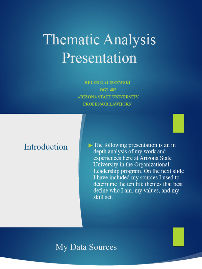Thematic Analysis | Download Free PDF | Leadership | Behavioural Sciences Thematic Analysis | Download Free PDF | Leadership | Behavioural Sciences