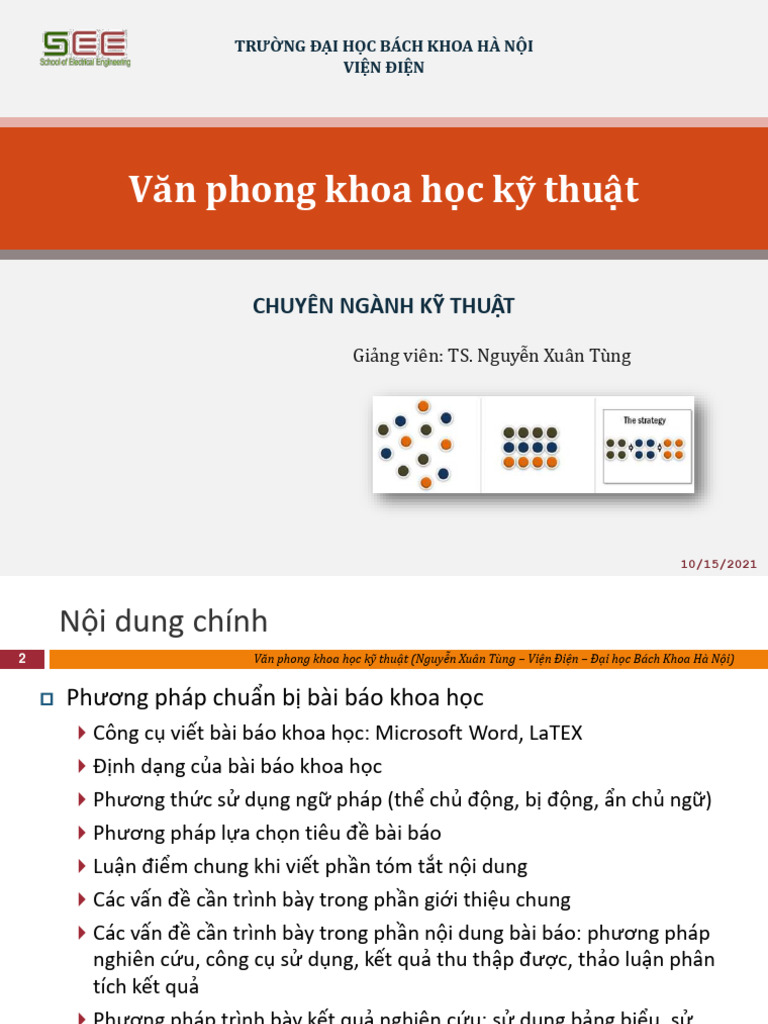 Bai Giang - Van Phong Khoa Hoc (Autosaved) | PDF