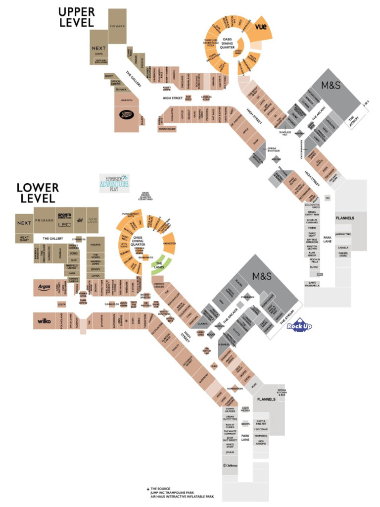 Meadowhall Map 190923 | PDF