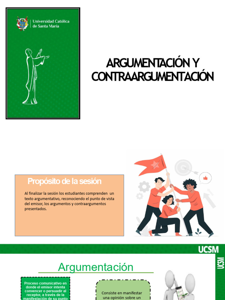 Argumentacion y Contrargumentacion | PDF | Argumento
