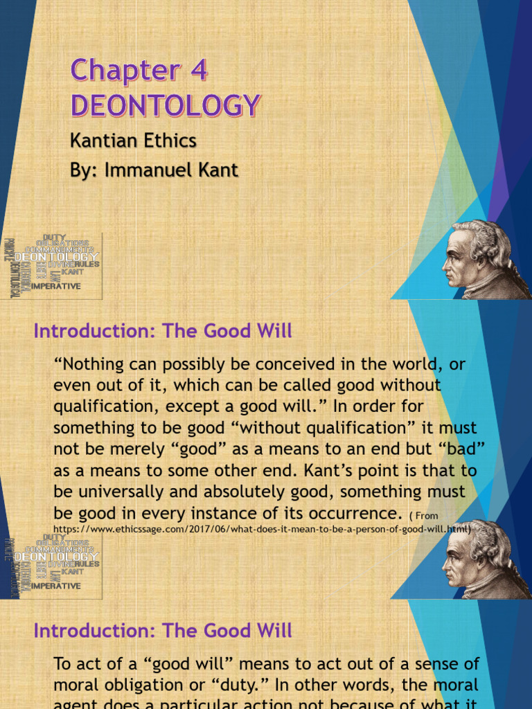 Chapter 4 Deontology Part 2 | PDF | Philosophical Theories