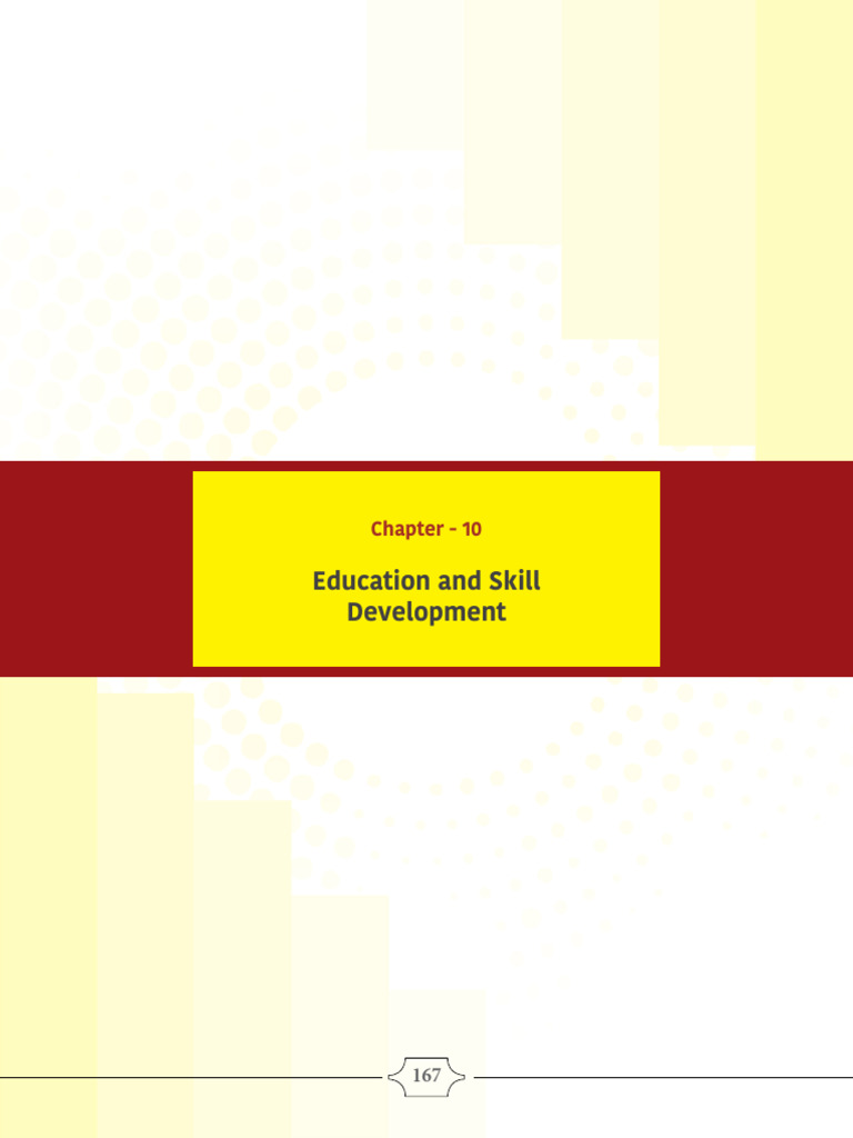 Chapter 10 - Education and Skill Development | PDF | Vocational Education Chapter 10 - Education and Skill Development | PDF | Vocational Education