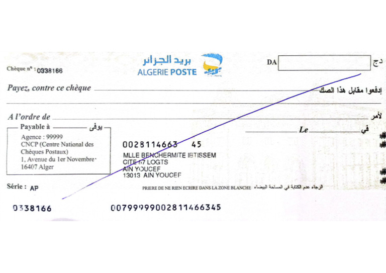 Cheque Barre 9893065 | PDF