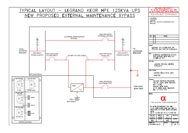 UPS SP3 Drawing | PDF