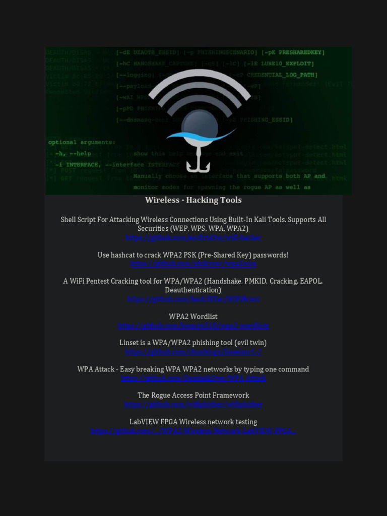 Wifi Hacking | PDF