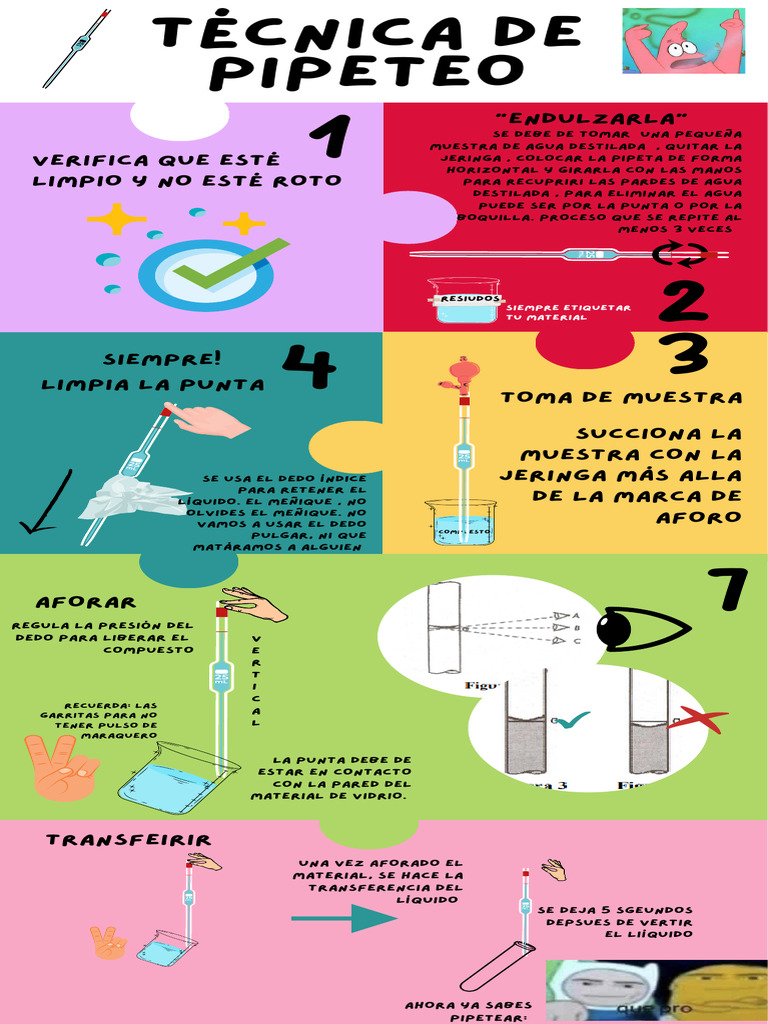 Técnica de Pipeteo | PDF | Destilación | Ciencias fisicas