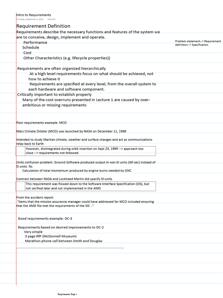 SE Requirements | Download Free PDF | Use Case | Class (Computer Programming)