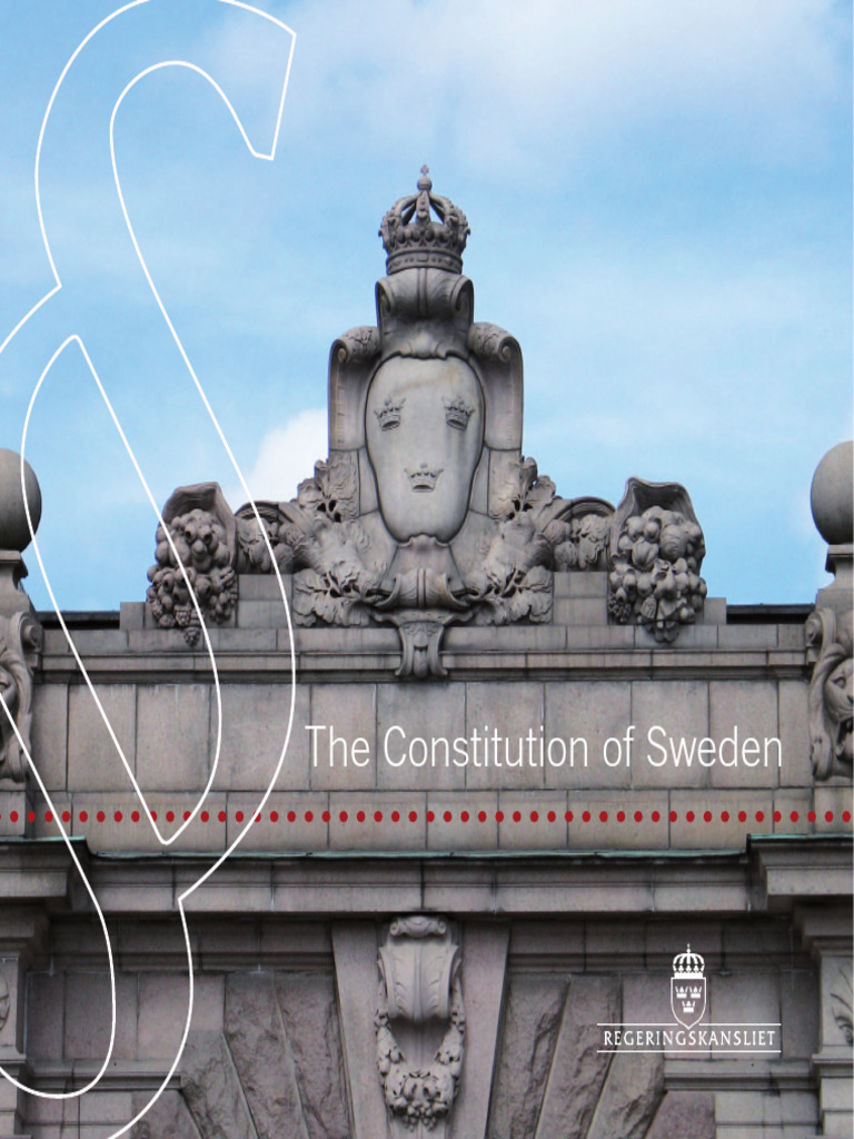 The Constitution of Sweden | PDF | Constitution | Sweden
