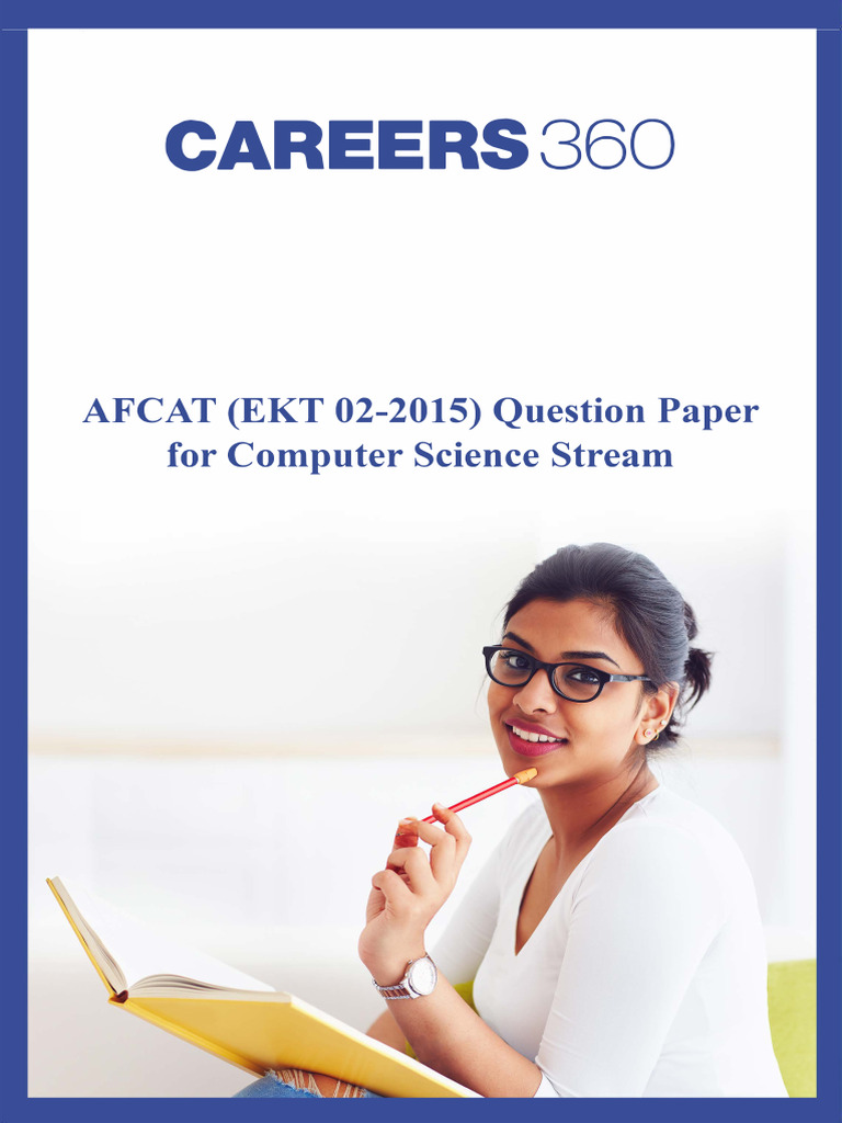 AFCAT EKT Question Paper 2 2015 For Computer Science Stream | PDF ...