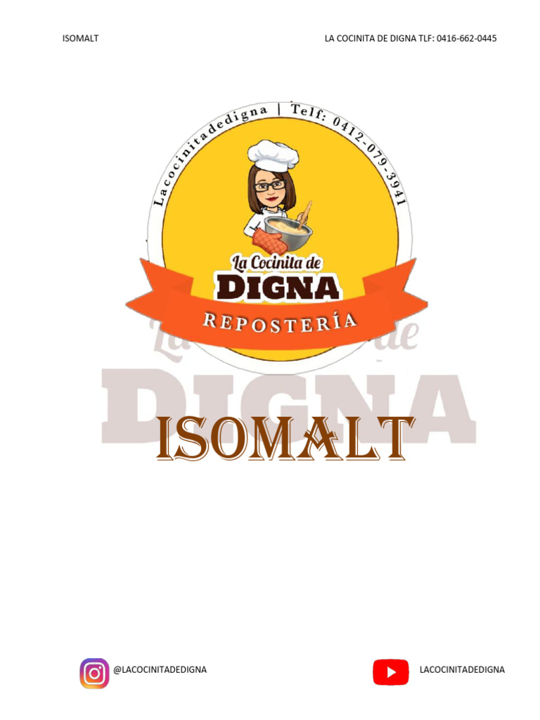 ISOMALT | PDF | Caramelo | Pinturas