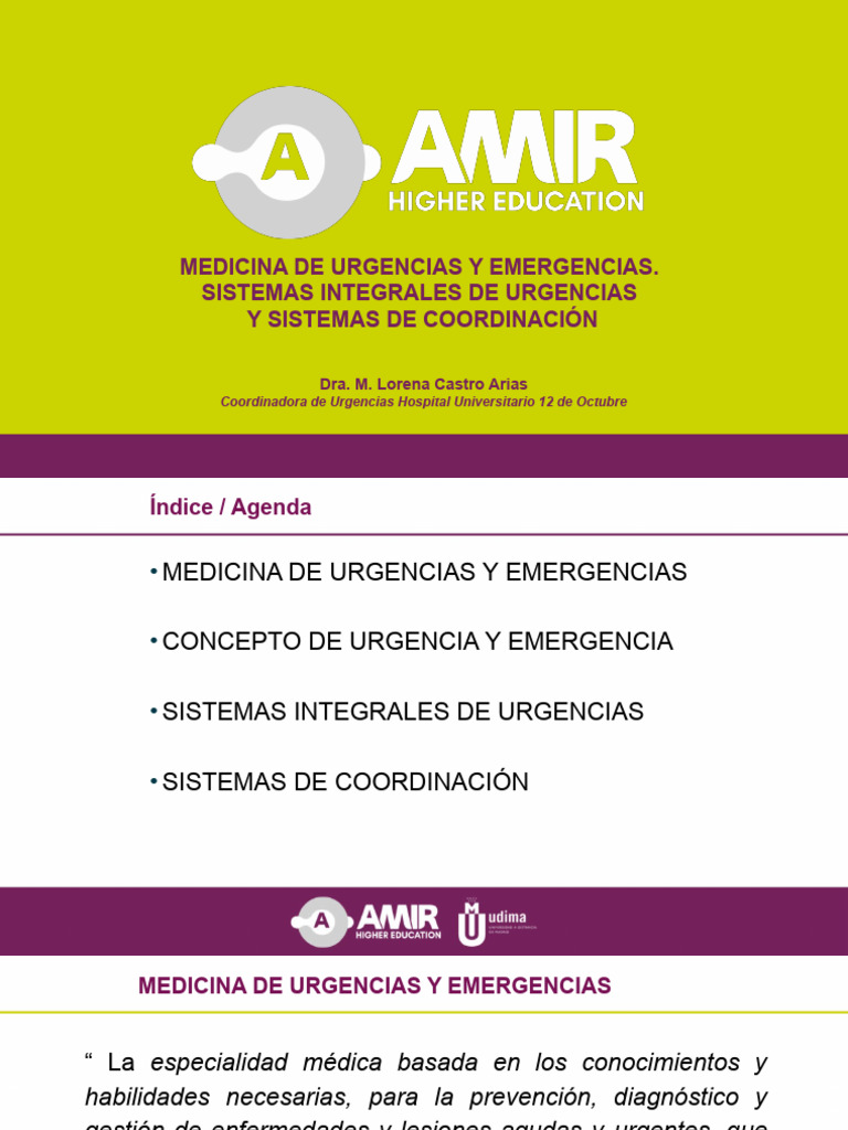 Introducción de Urgencias | PDF | Enfermedades y trastornos | Ciencias de la Salud