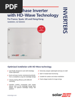 Se Three Phase Inverter With Synergy Technology 220v 230v Datasheet ...