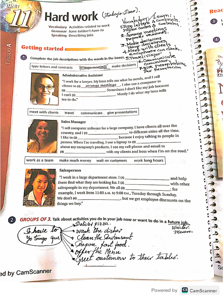 Unit#11 Hard Work | PDF