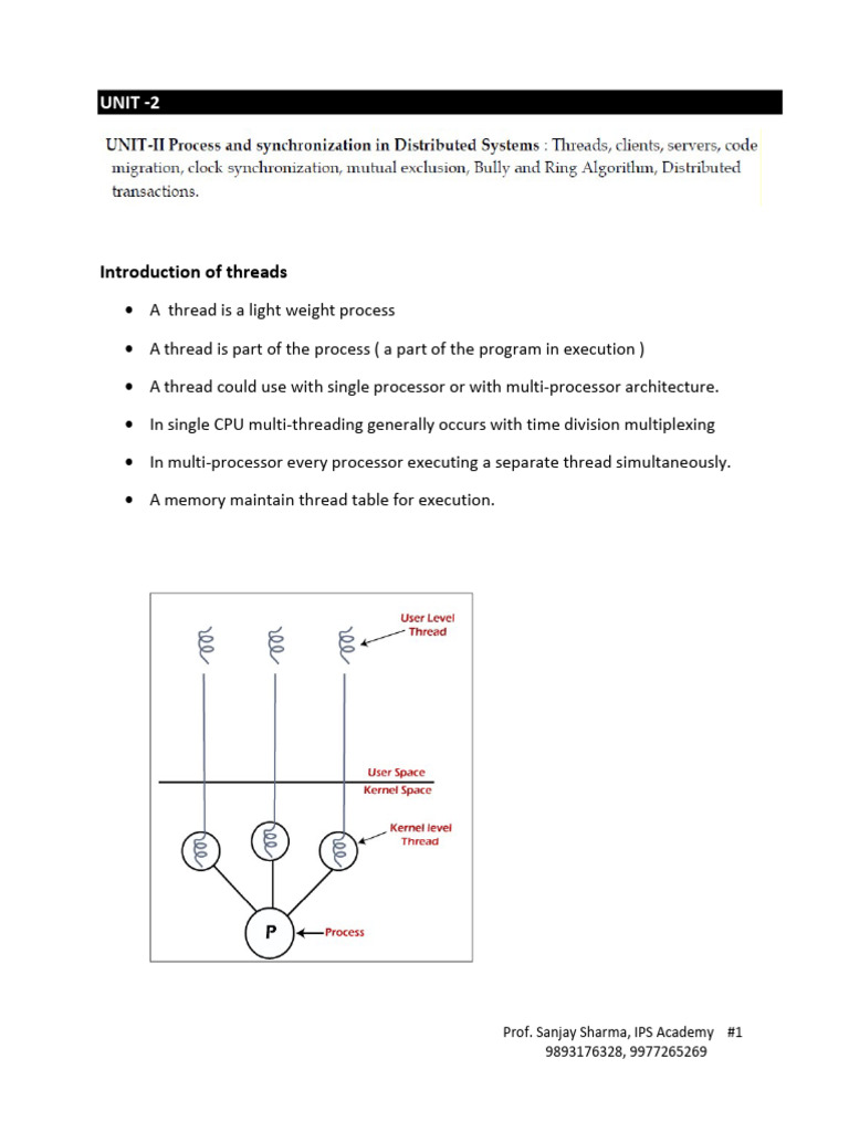 Ds Unit 2 | PDF | Database Transaction | Thread (Computing) Ds Unit 2 | PDF | Database Transaction | Thread (Computing)