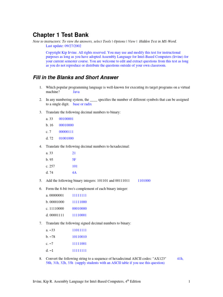 Chapter 1 Pdf Programming Computer Program 
