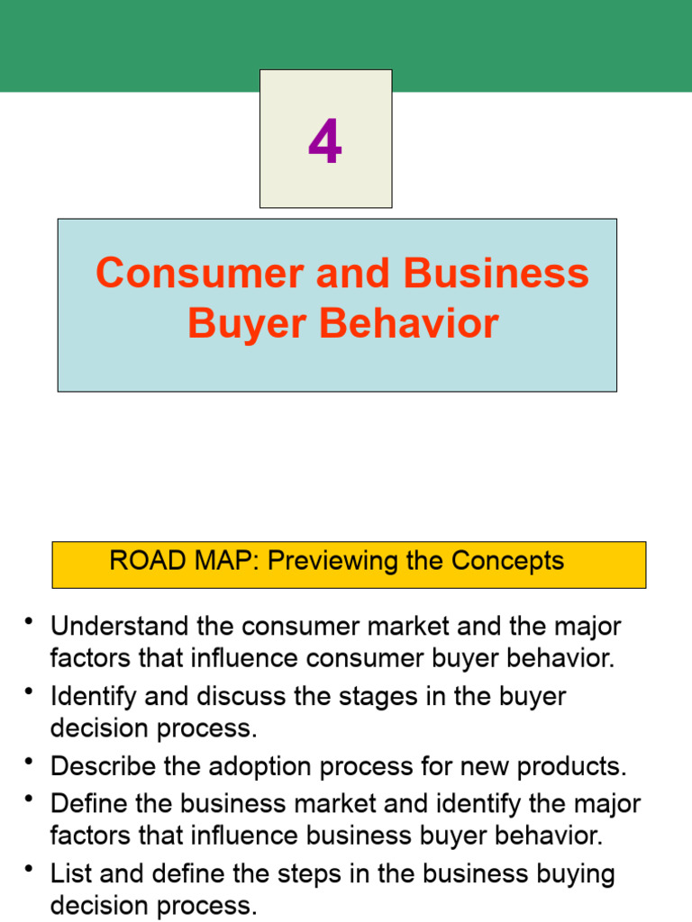 Chapt 04 | PDF | Behavior | Consumer Behaviour