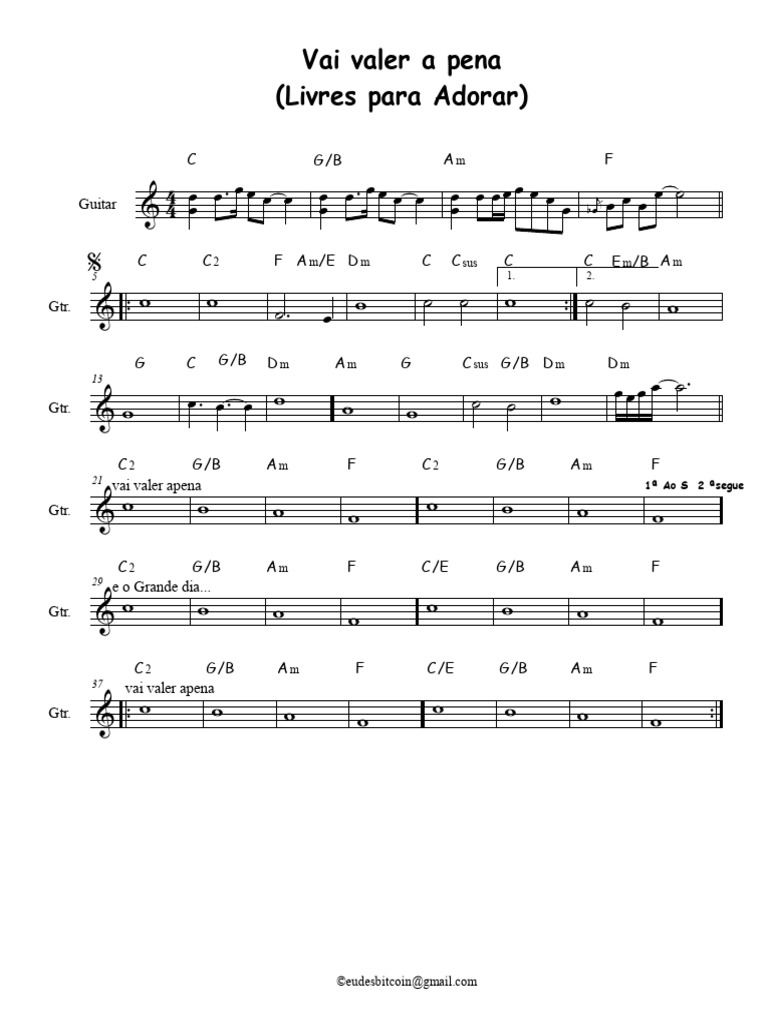 Livres para Adorar Vai Valer A Pena | PDF