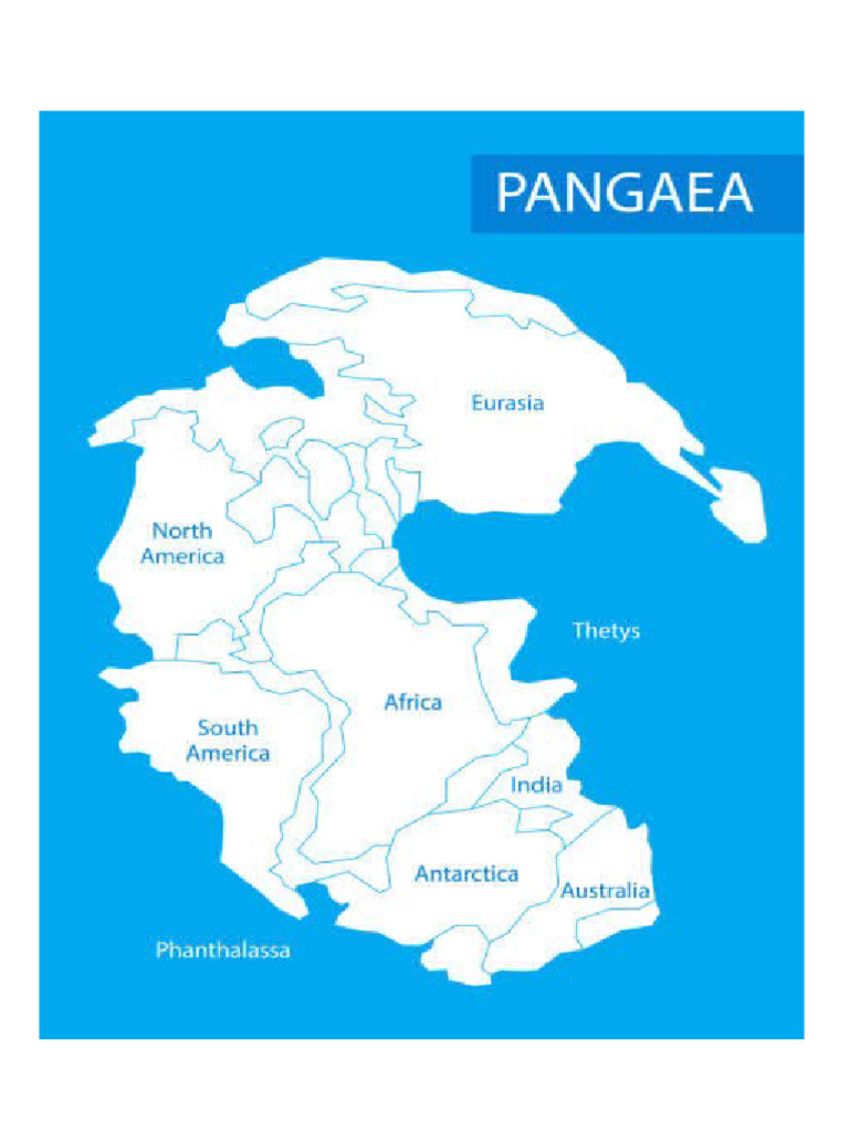 Mapa Pangea | PDF