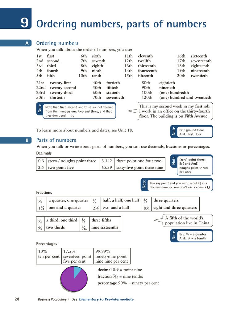 Numbers - Students | PDF