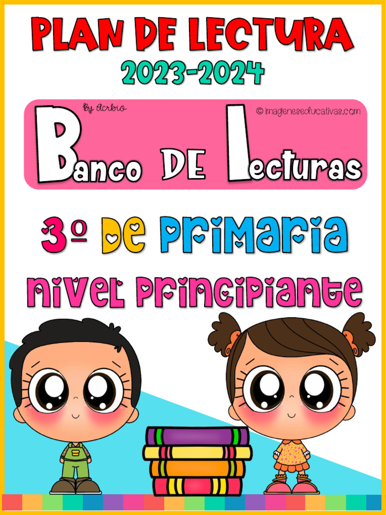 Lecturas para El Plan Lector 2023 2024 Tercero de Primaria Nivel Principiante | PDF | Universo ...