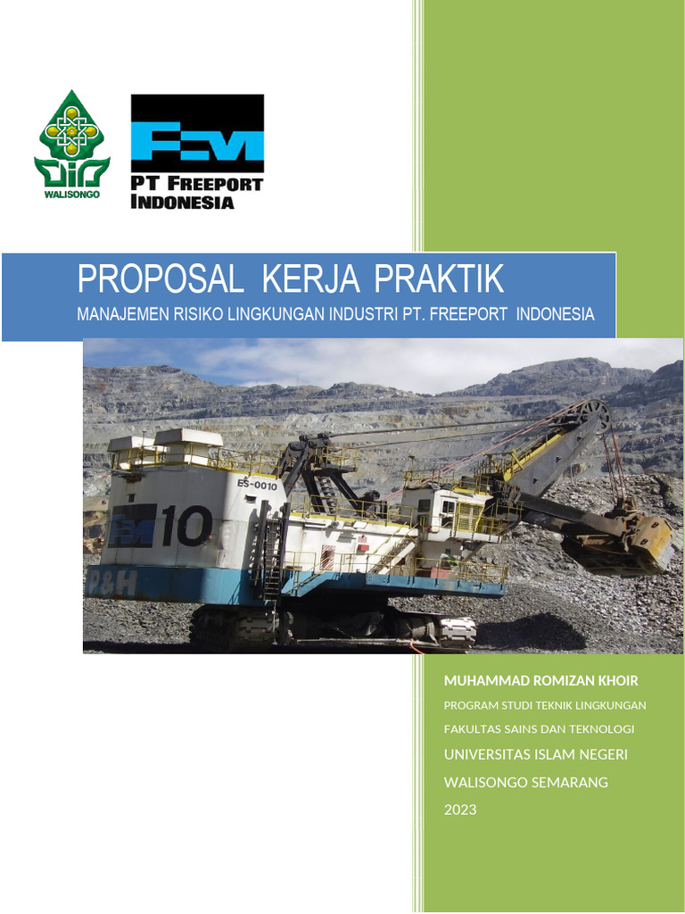 Proposal Kerja Praktik Nanda PT Freeport Indonesia - Compress | PDF | Seni