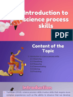 Basic Science Process Skills | PDF | Science | Data