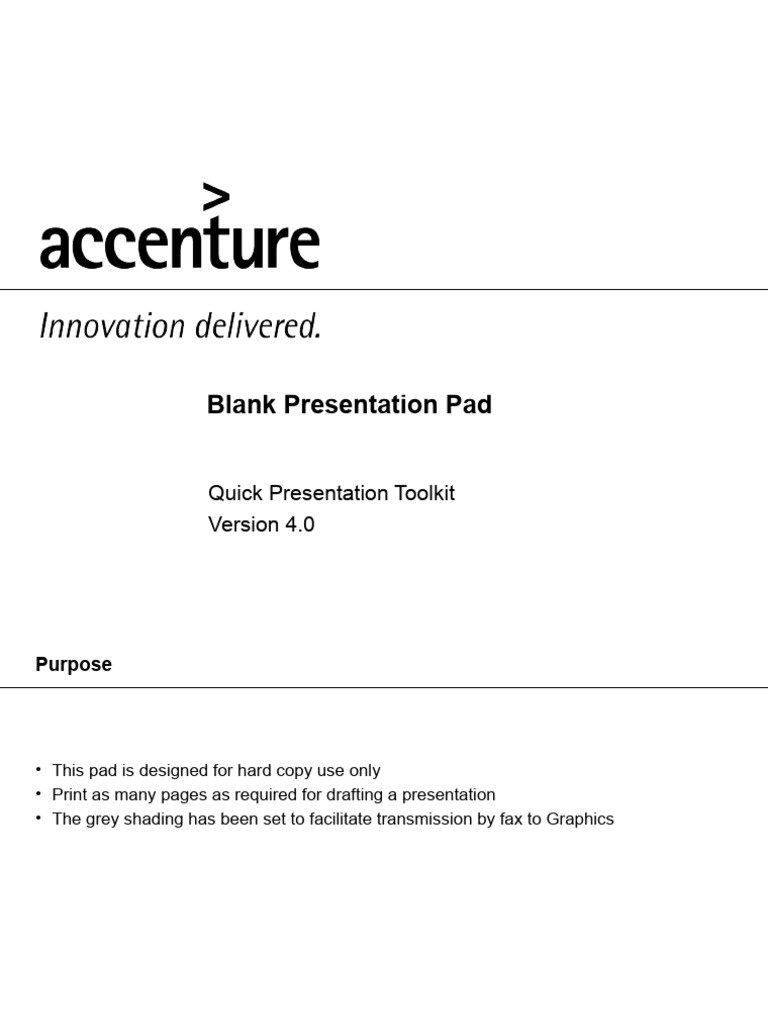 QPT PPT模板 埃森哲管理咨询内部使用ppt模板 | PDF | Chart | Cartesian Coordinate System