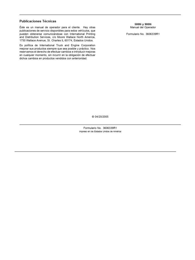 Manual Del Operador 5000 9000 | PDF | Eje | Tracción en las cuatro ruedas
