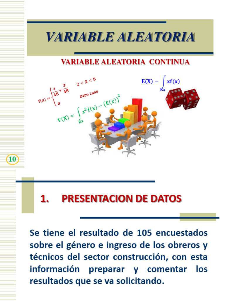 Variable Aleatoria Continua | PDF | Distribución de probabilidad | Modelos estadísticos