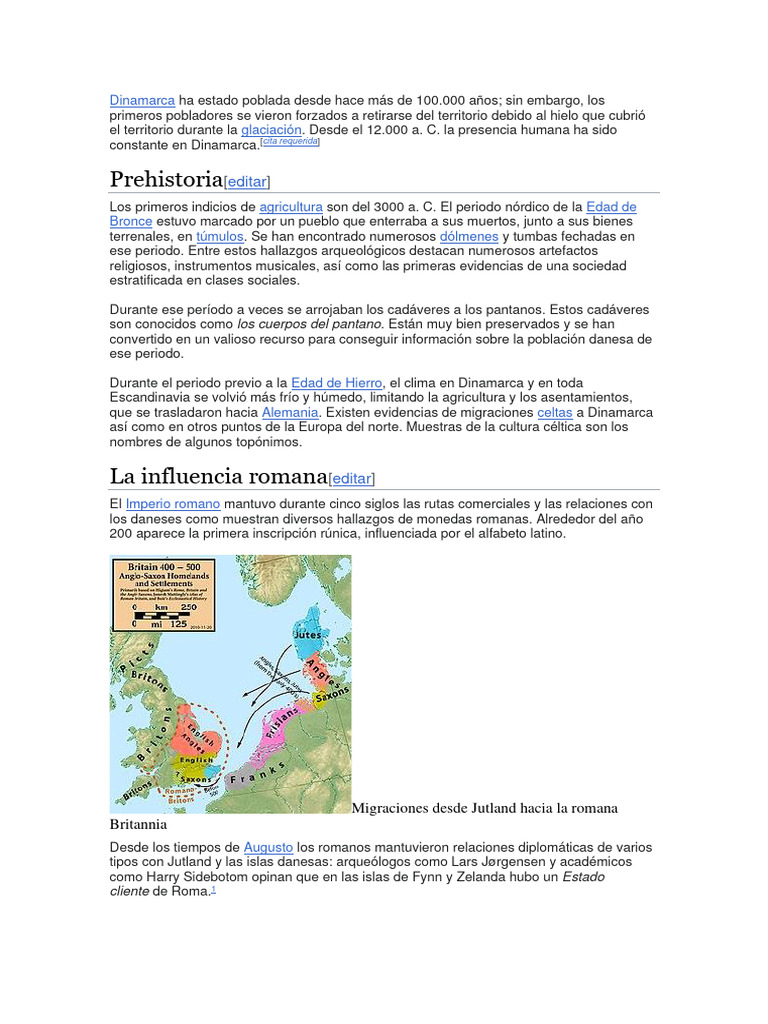 Historia de Dinamarca | PDF | Europa